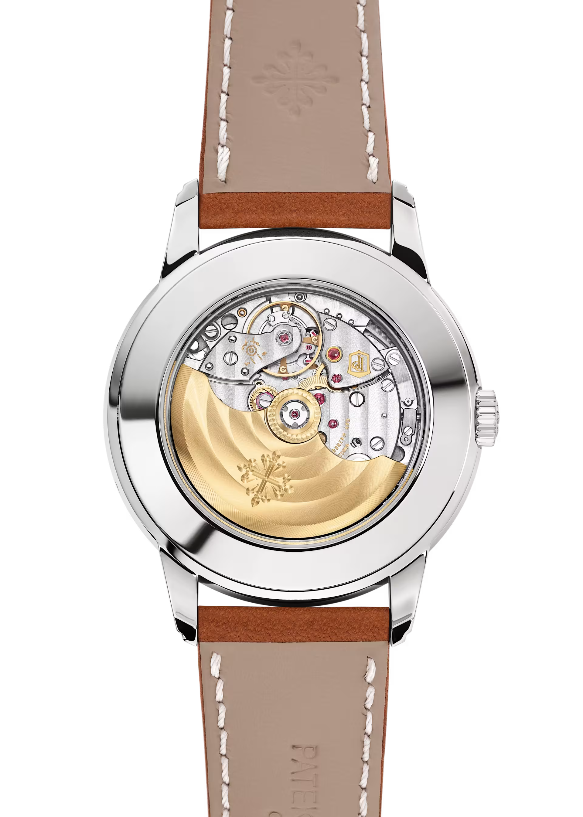 Patek Philippe Calatrava 5212A-001 Silvery Opaline Dial Leather Strap